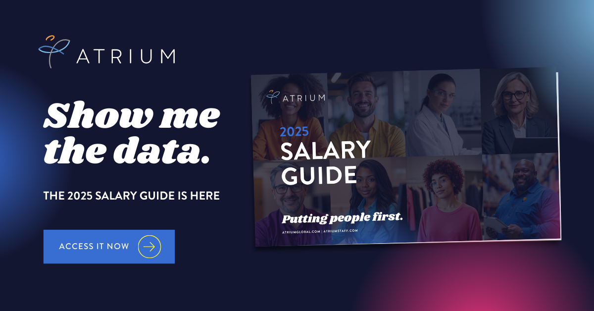 The 2025 Salary Guide | Atrium