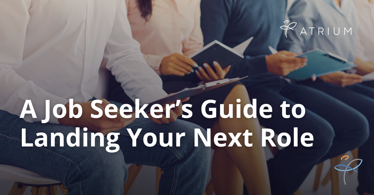 EBOOK: A Job Seeker’s Guide to Landing Your Next Role | Atrium